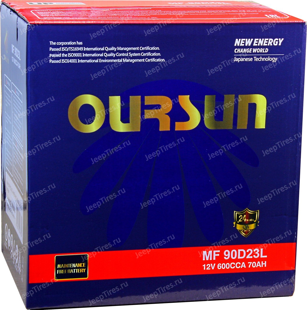 Аккумуляторы Oursun 90D23L купить в Хабаровске и обл. | каталог АКБ ...